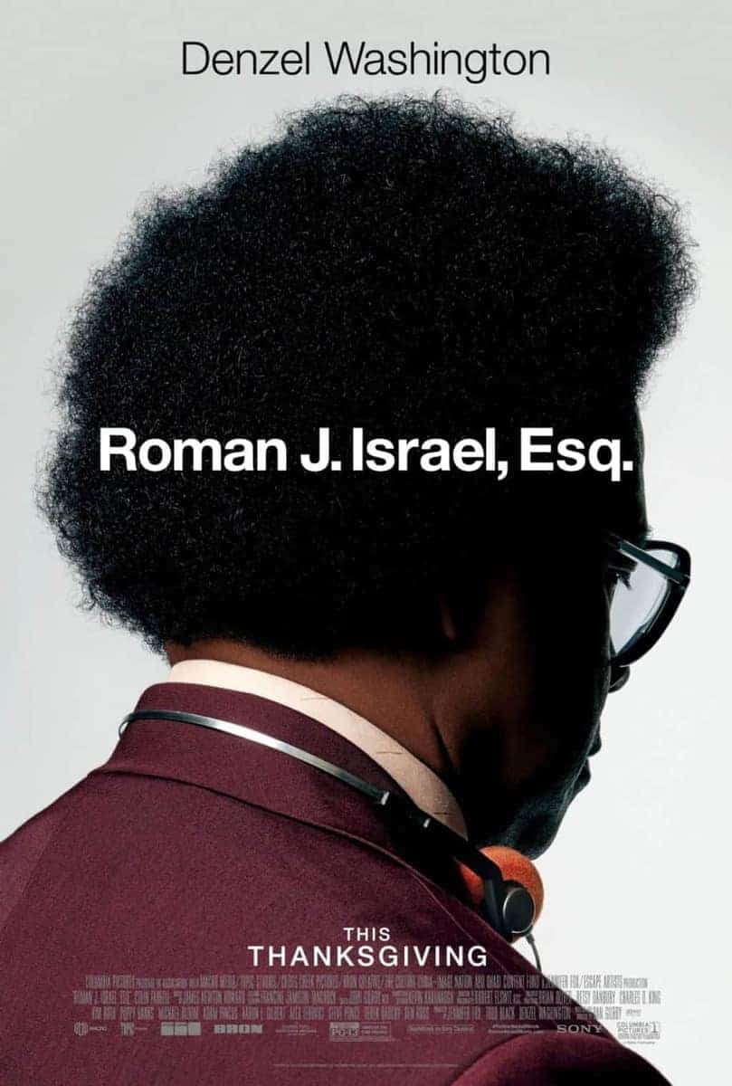 Roman J. Israel, Esq. – Movie Review – tmc.io 🍿 watch movies with friends